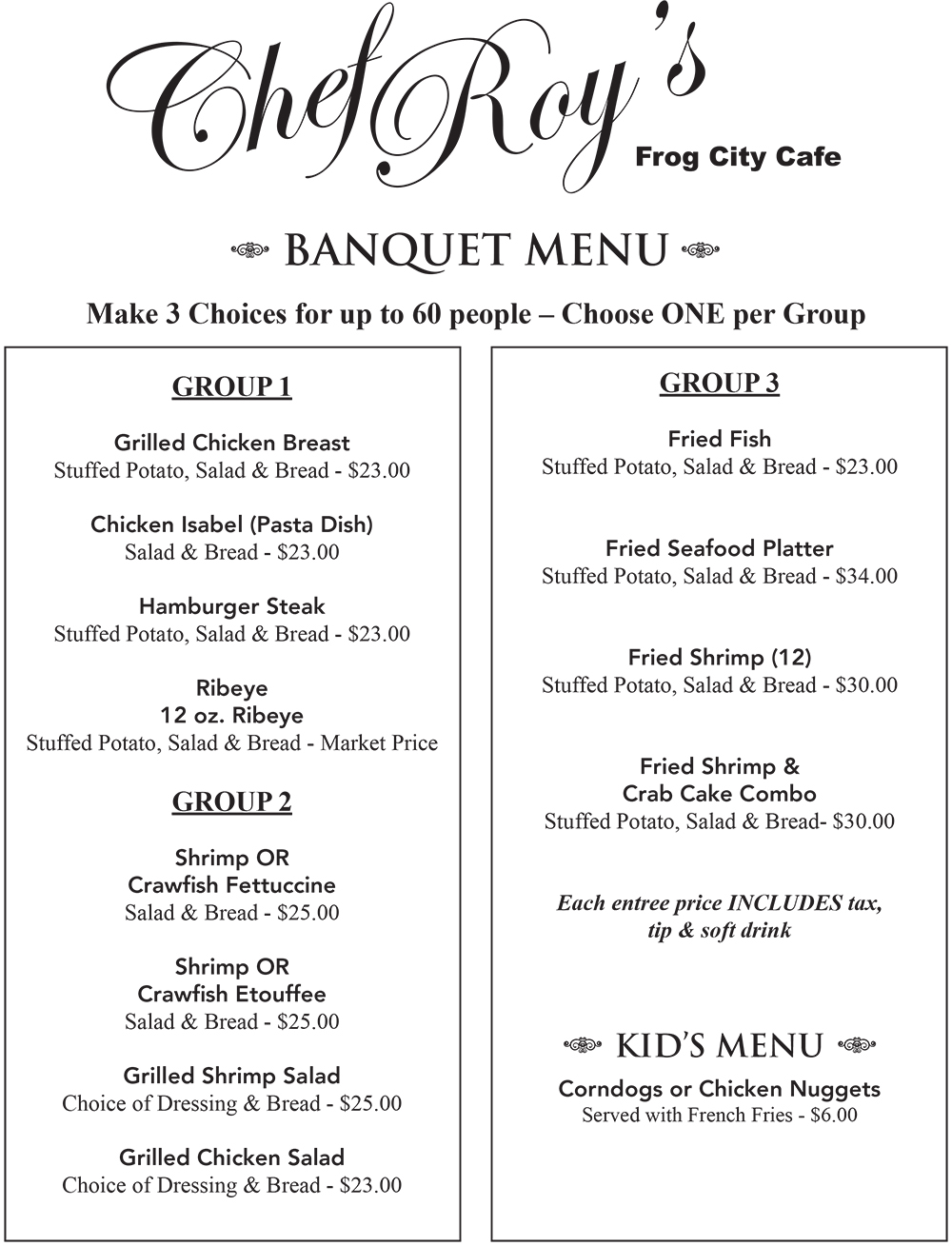 Chef Roy s Frog City Cafe chef-roy-s-frog-city-cafe